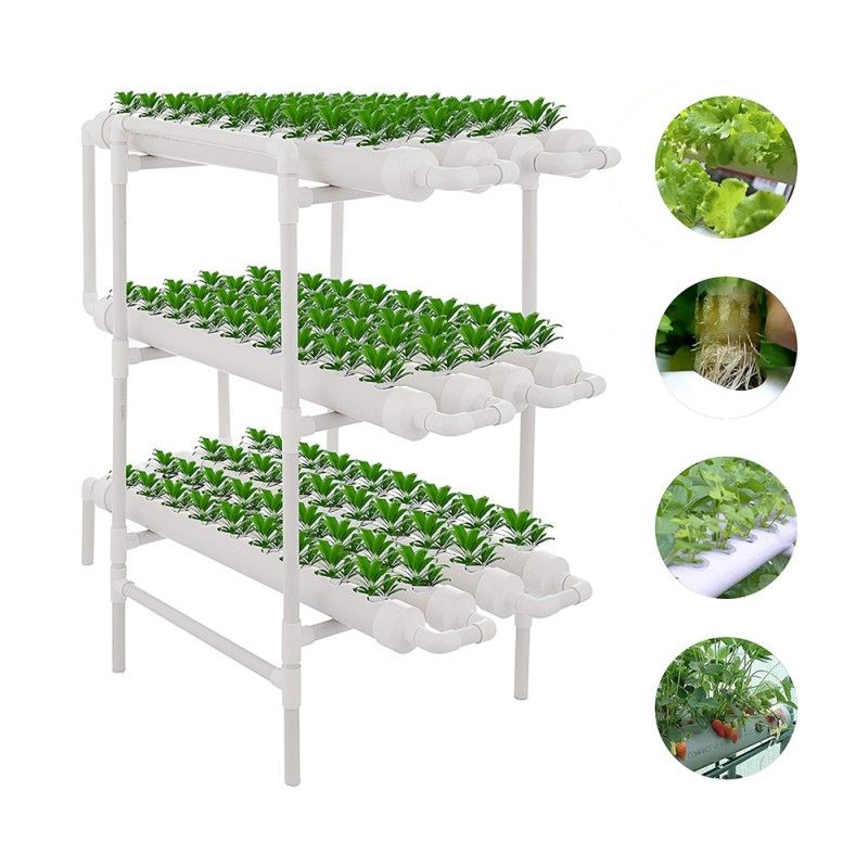 Multi-NFT Hydroponic pipe system - Katalystme